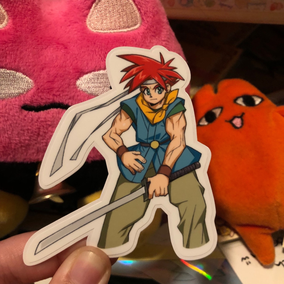 Crono Sticker, Chrono Trigger Sticker Vinyl Decal, Chrono Trigger ...