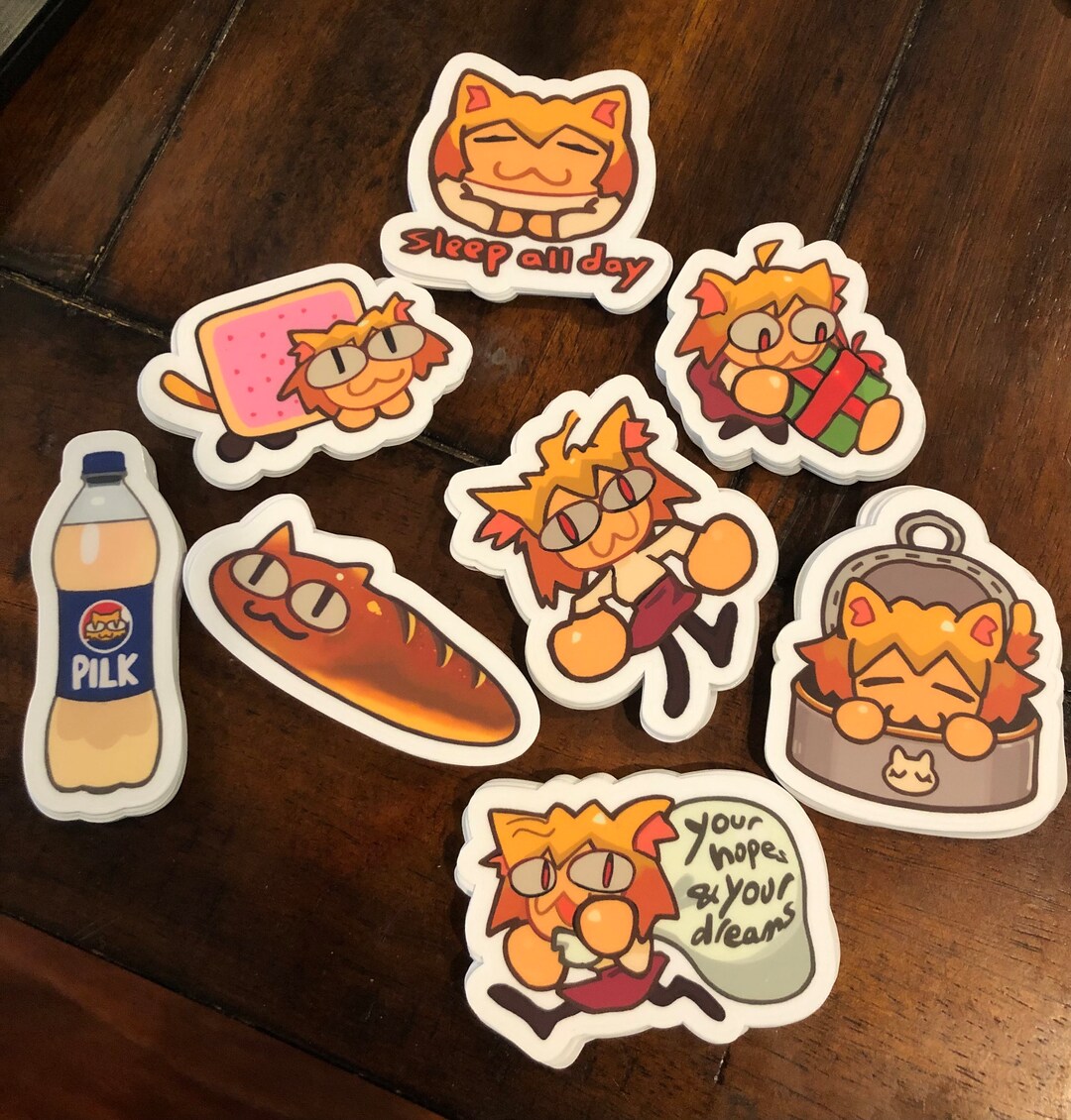 New Pilk Neco Arc Stickers, Neko Arc Decal, Melty Blood, Type Moon ...