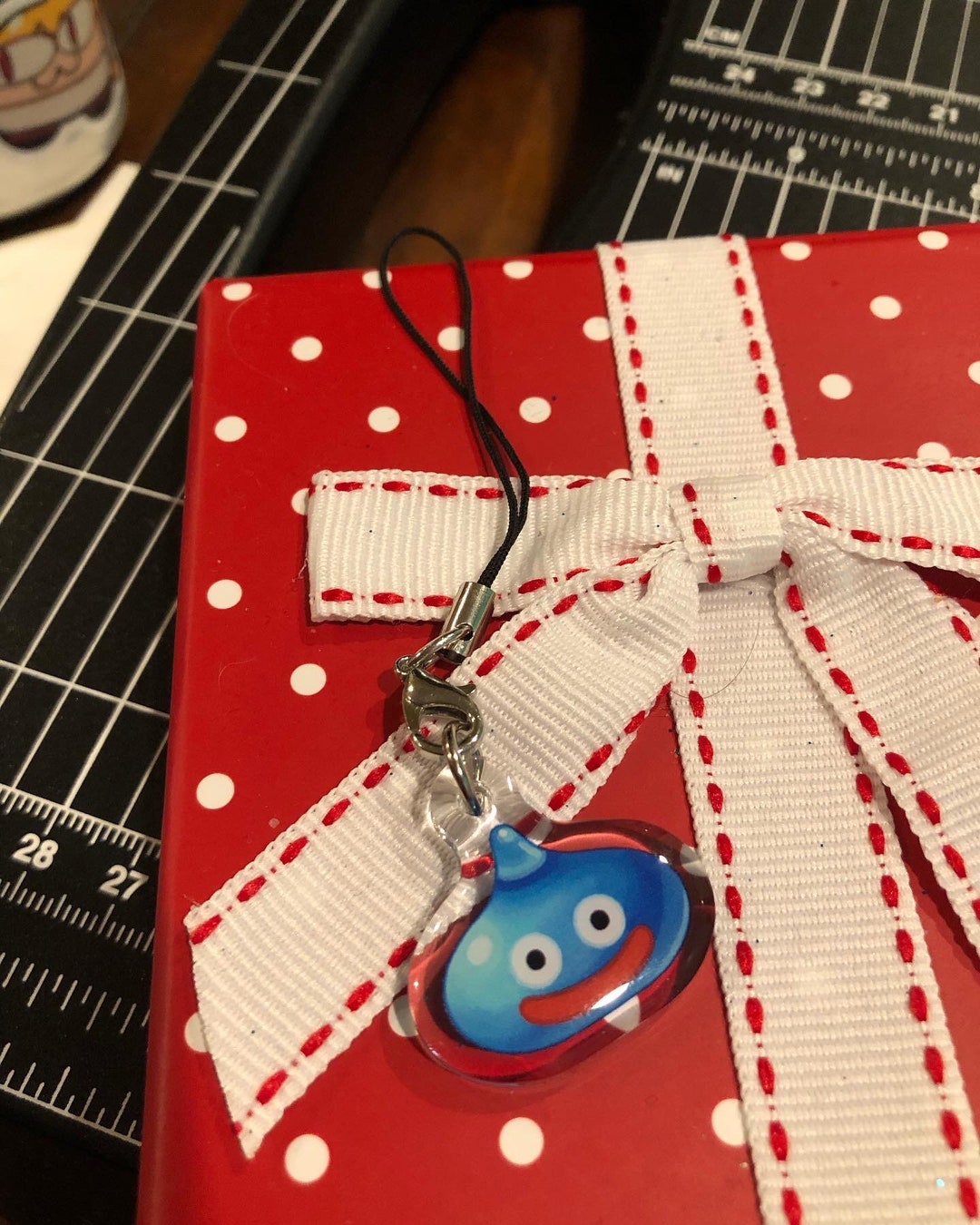 Blue Slime Phone Charm, Dragon Quest Slime Acrylic Charm, Slime ...