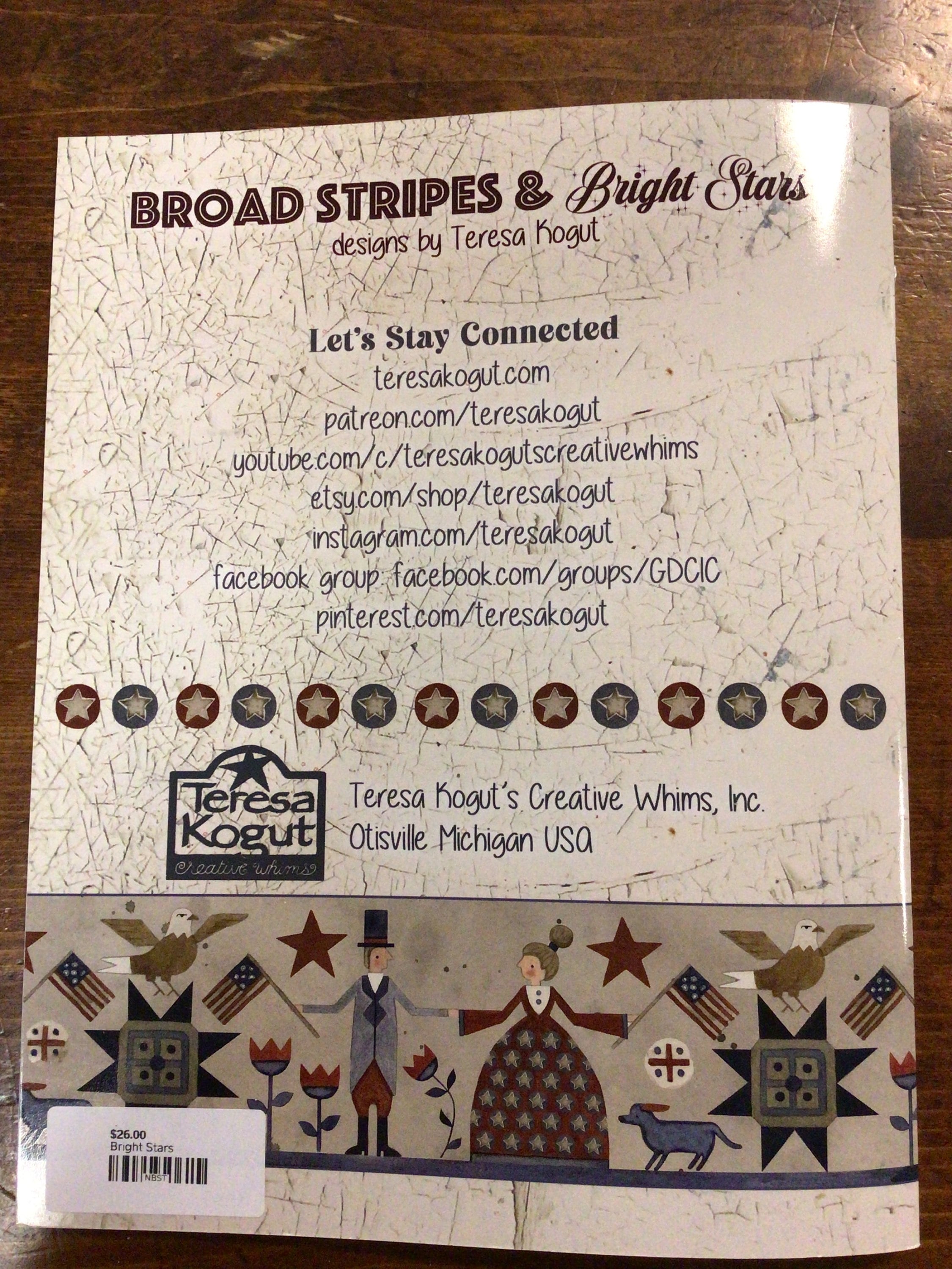 Broad Stripes & Bright Stars Designs by Teresa Kogut - Etsy