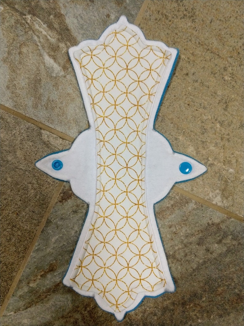 Rosette PDF Cloth Pad Pattern 6 to 18 Inches 2.5 Inch Gusset - Etsy