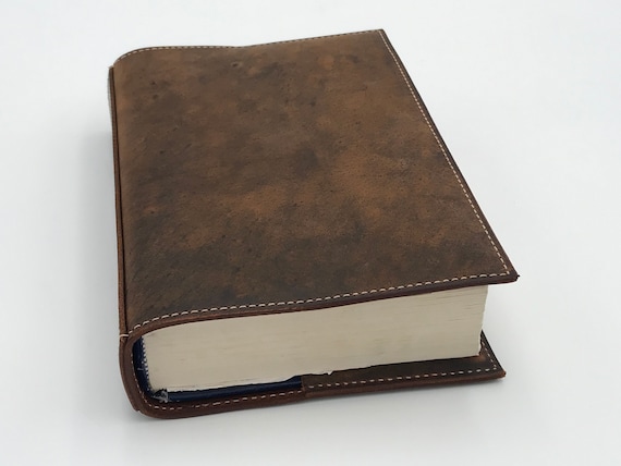 Plain Leather Book Cover
