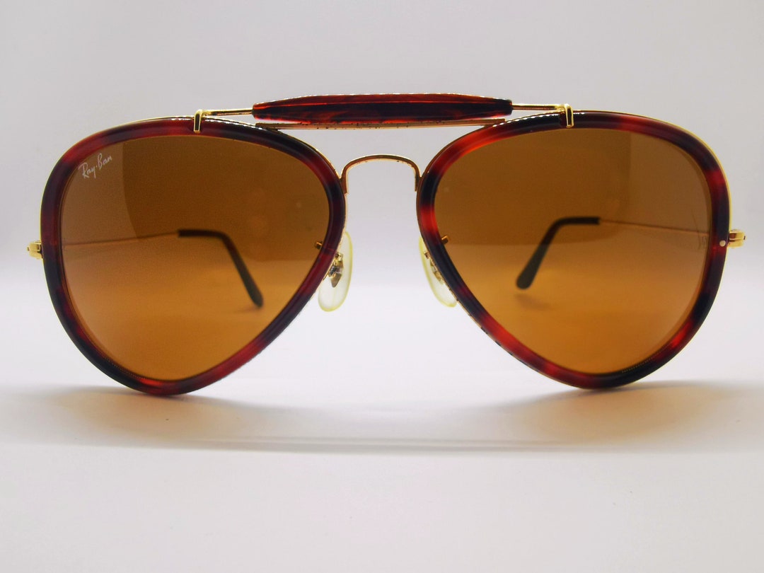 Vintage Ray-ban Bausch and Lomb B&L Road Spirit Traditionals 62mm Sunglasses Tortoise - Etsy