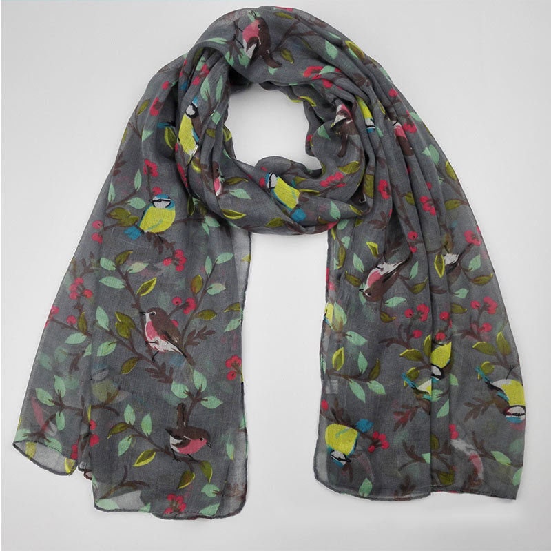 Bird Scarf - Etsy UK