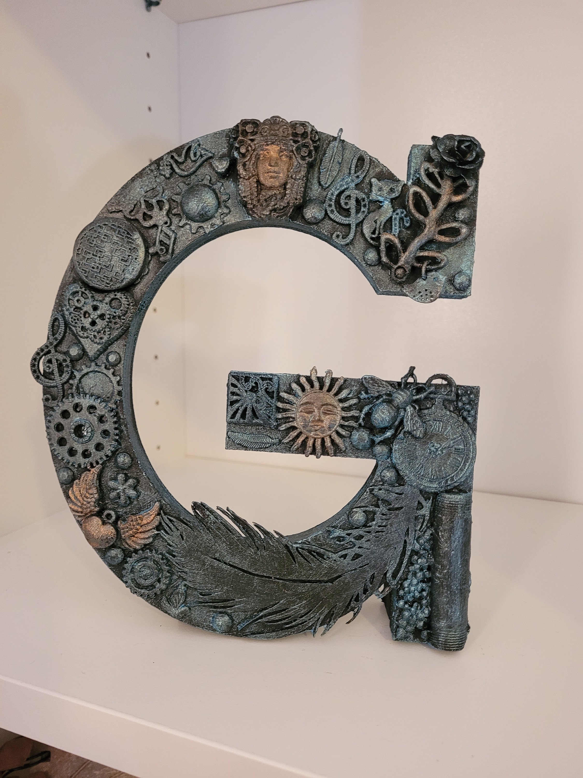 Steampunk Letter: G (1) - Etsy