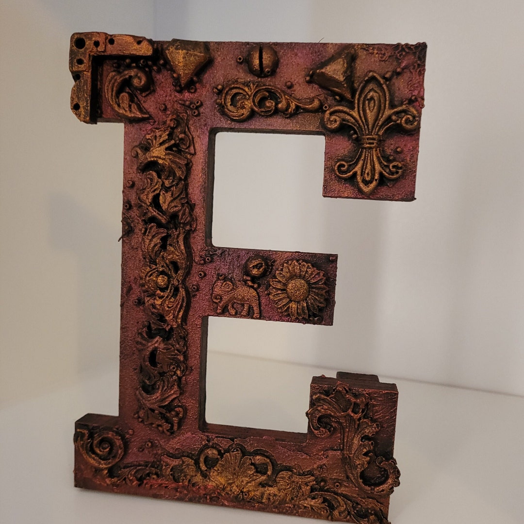 Steampunk Letter: E - Etsy