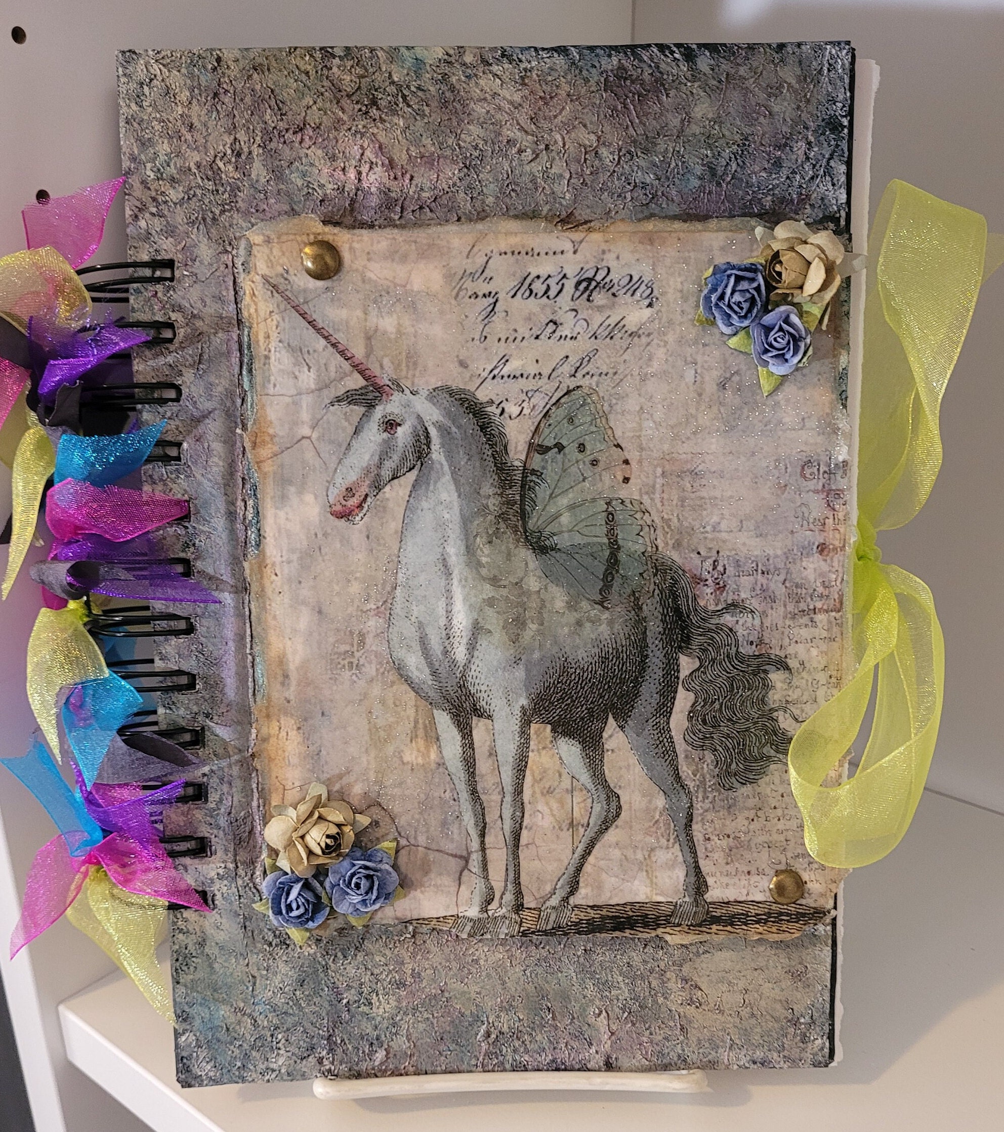 Handmade Journal, Sketchbook, Notebook, Diary, Keepsake, Original ...