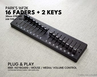 MIDI Controller Parkstool 13K1E 13 Keys 1 Encoder / Keyboard / Volume Media Control / Plug and ...