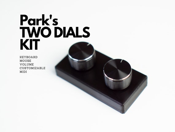 Park's TWO DIALS Kit / Customizable Keyboard / Volume - Etsy