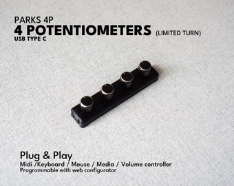 Park's 24P potentiometers / MIDI Dials / Knob / Usb C/ - Etsy
