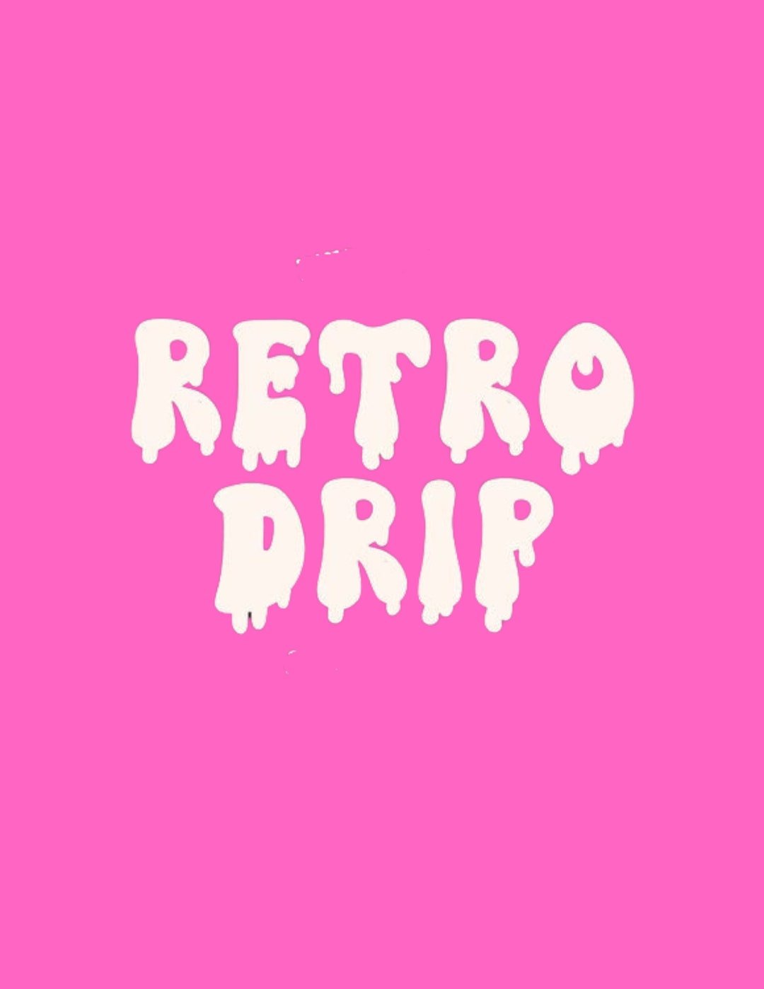 Retro Dip Font. Great for Halloween or Any Retro Look - Etsy