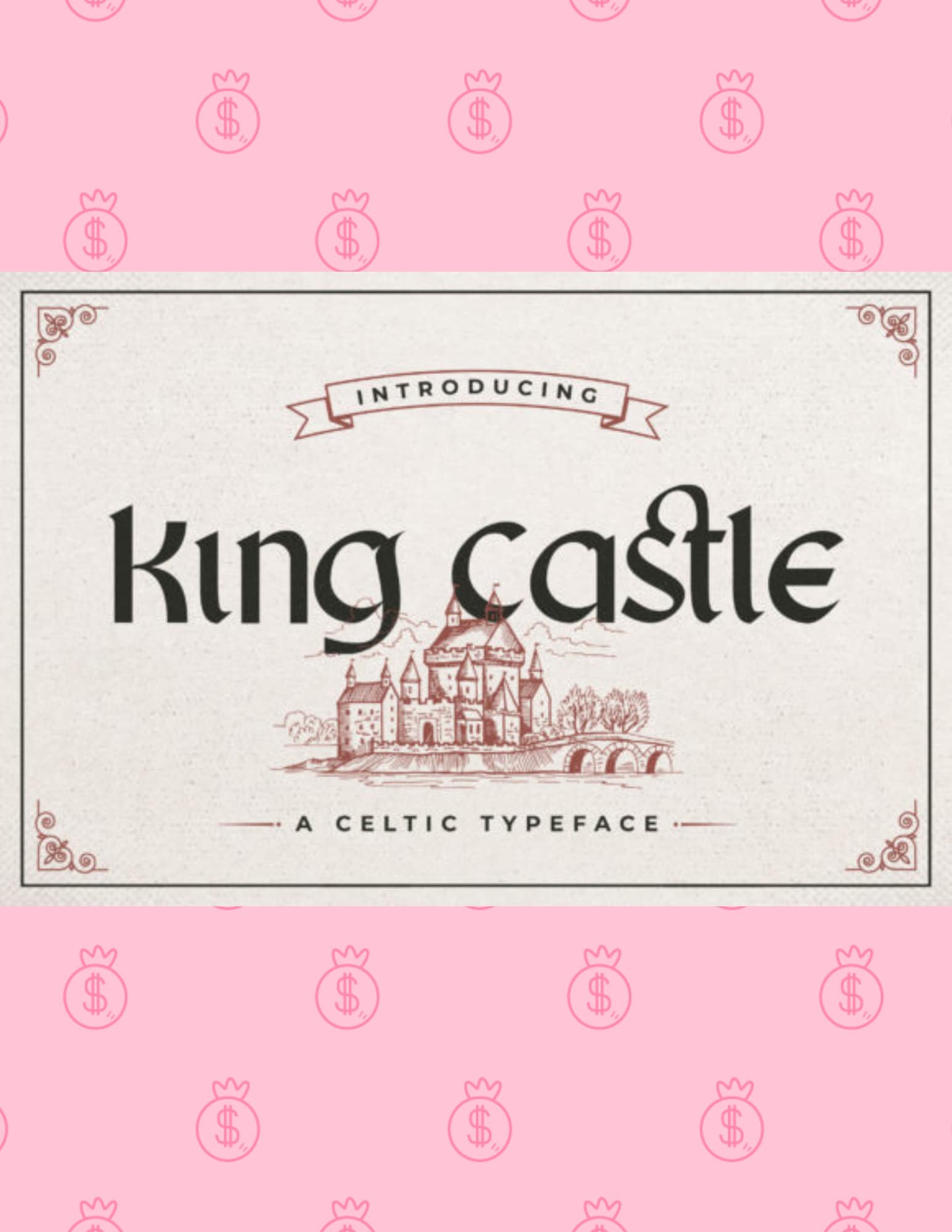 King Castle Font - Etsy