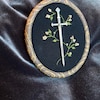 Wizard Tome Hand Embroidery Pattern: Fantasy Book DIY (PDF Pattern) - Etsy