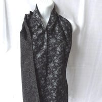 Adult Bib Floral Scarf Dining Scarves, Clothing Protectors . Reversible ...