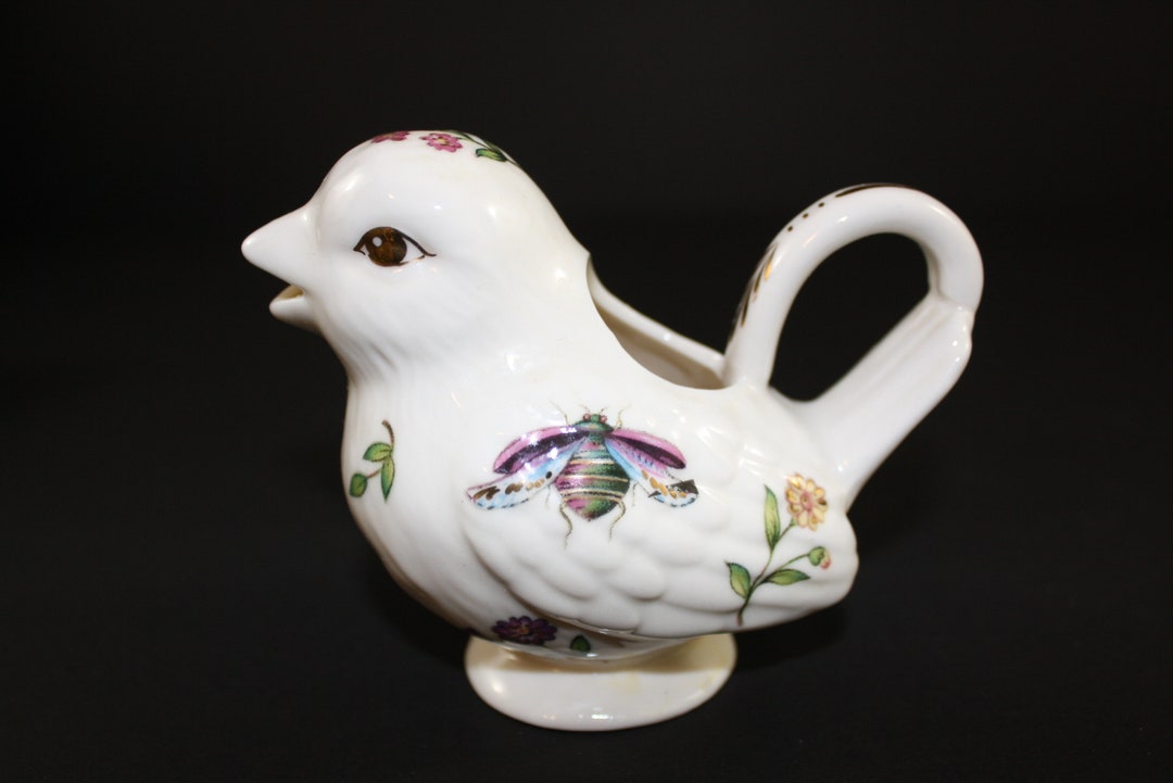 Vintage Grace's Teaware Creamer Bird Bumble Bee Ladybug - Etsy