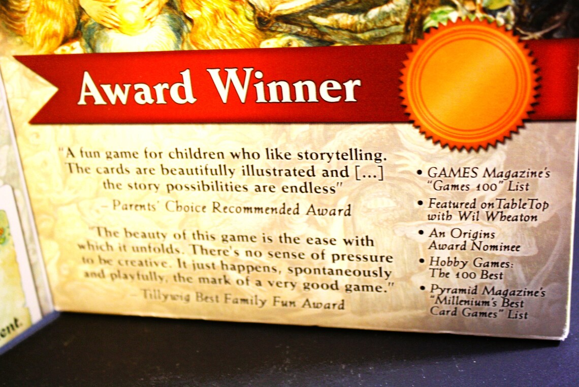 Once Upon A Time Storytelling Game Sealed Box Atlas Games Award Winning ...