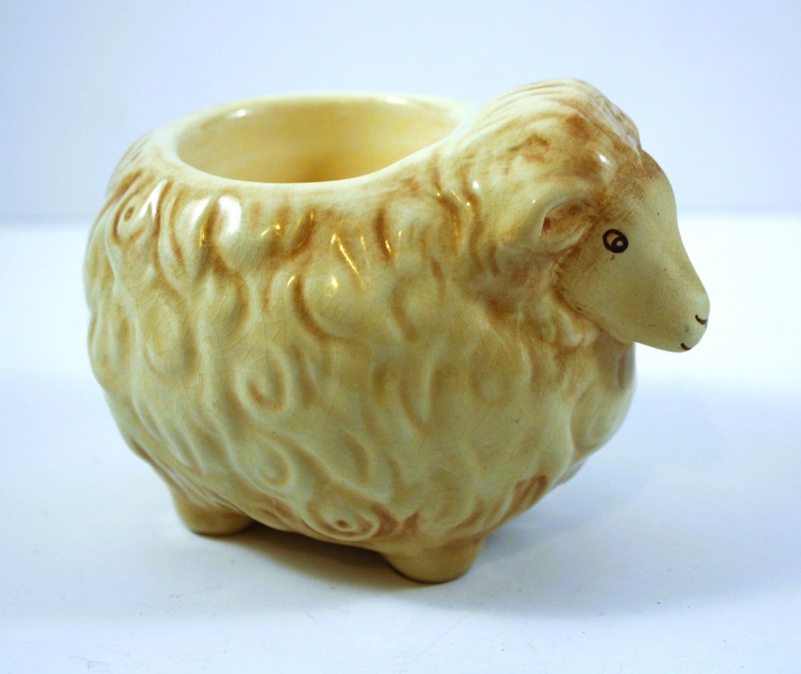 Partylite Candle Holder Sheep Ewe Tea Light Country Look Ceramic #PB401 ...