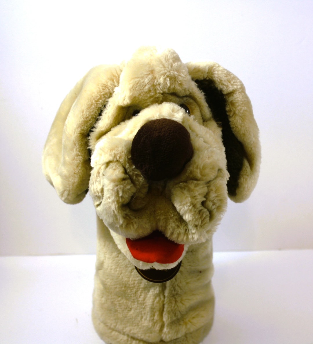 Wrinkles Dog Hand Puppet by Ganz Bros Plush Toy 1984 - Etsy