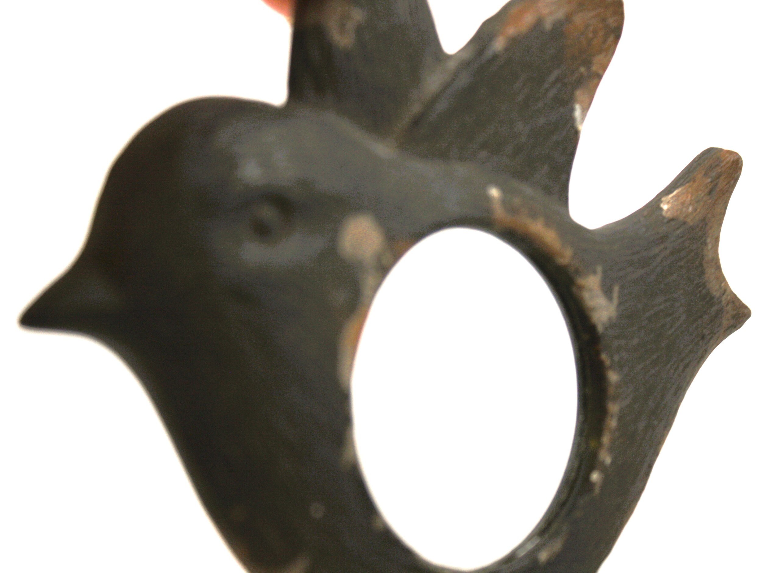 Vintage Metal Bird Magnifying Glass Rustic - Etsy