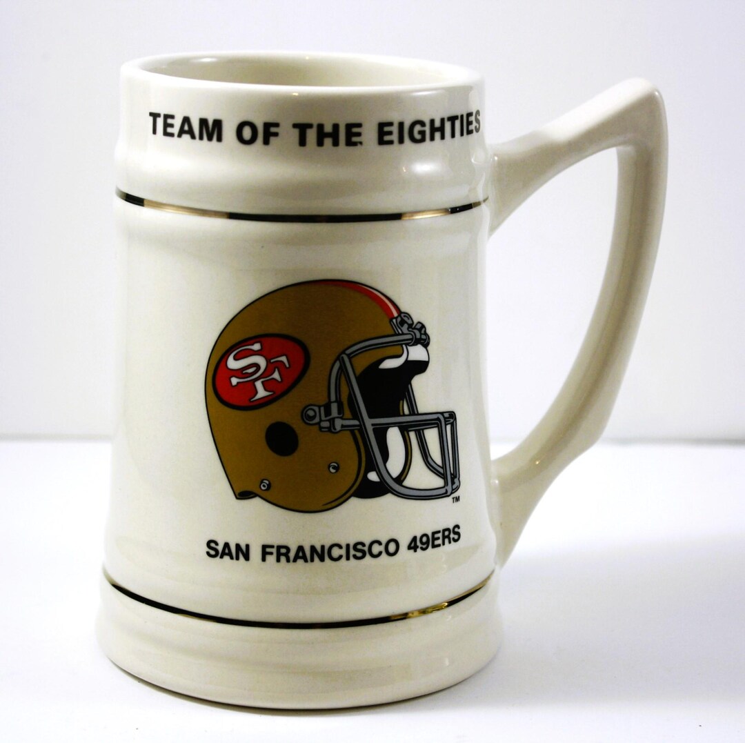 San Francisco 49ers Beer Stein Tankard Team of the Eighties Limited ...