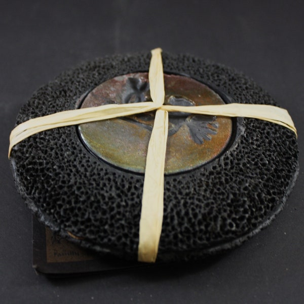 Raku Coasters - Etsy