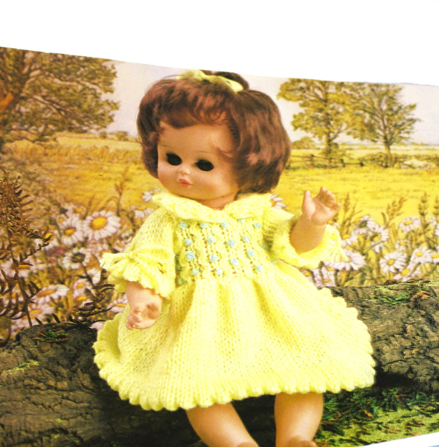 Knitting Patterns 'bears & Belles' 11" Dolls 9 1/2" - 16" Baby Dolls 14 ...