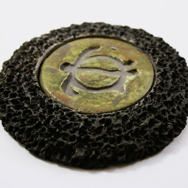 Raku Coasters - Etsy