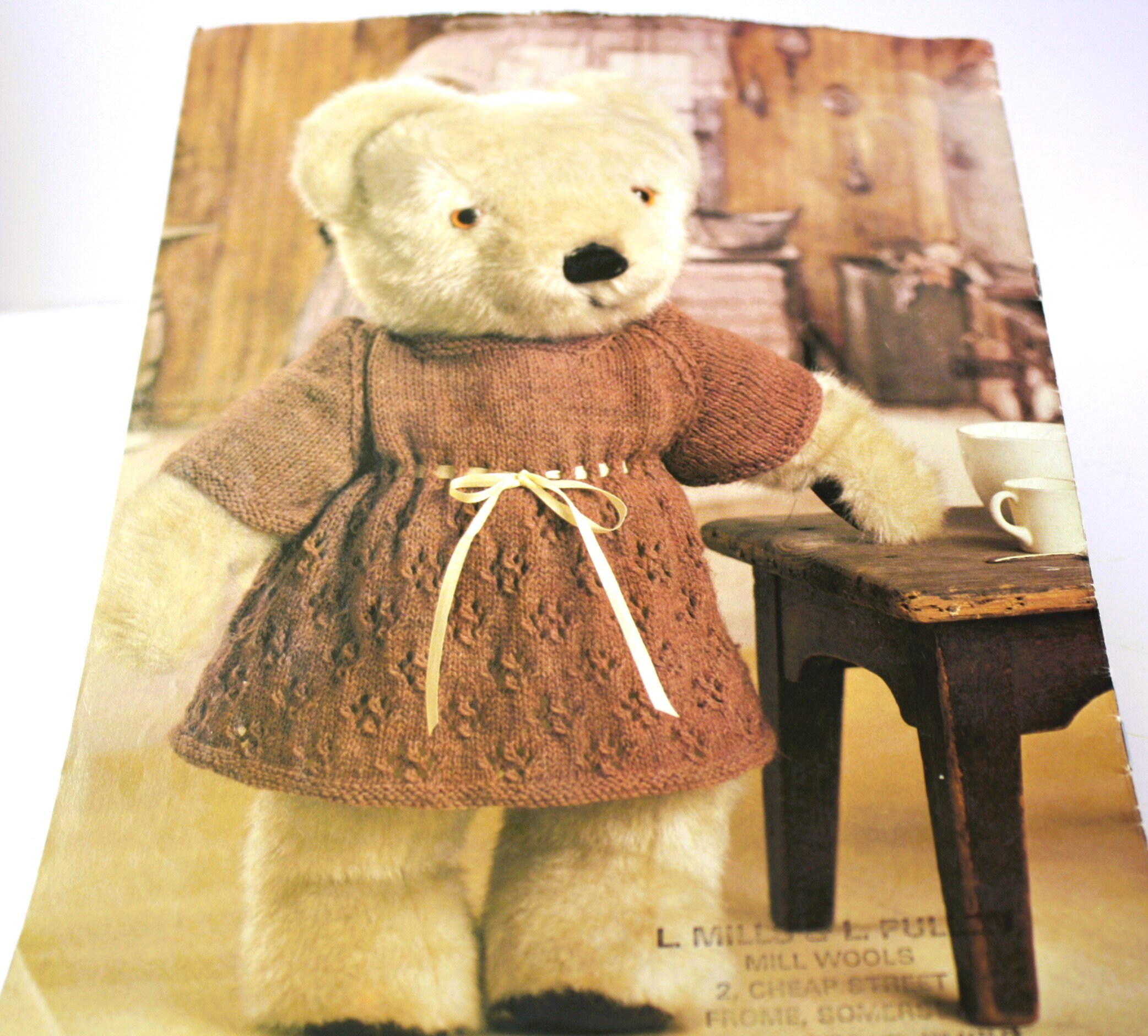 Knitting Patterns 'bears & Belles' 11" Dolls 9 1/2" - 16" Baby Dolls 14 ...