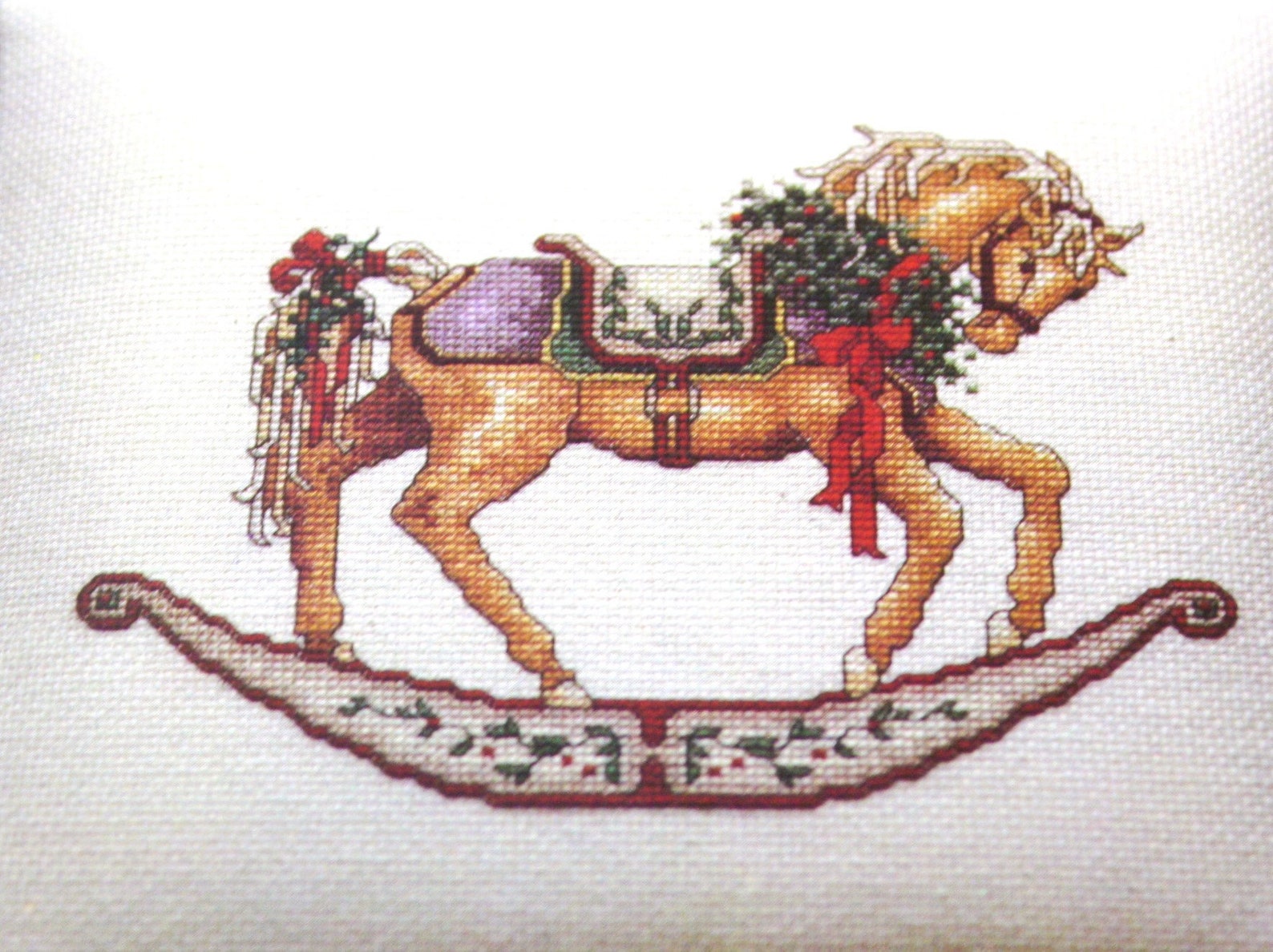 Cross Stitch Pattern 'chestnut' Rocking Horse 1 Design Dreamscape ...