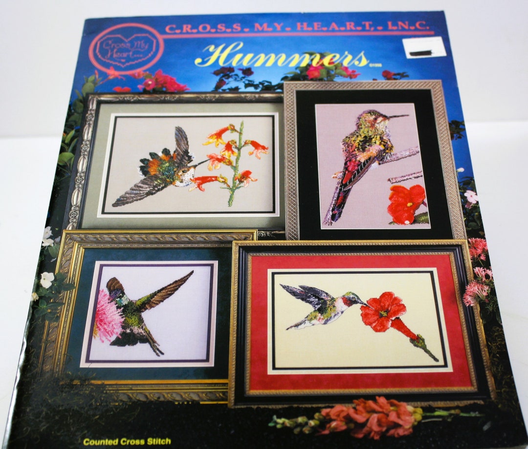 Cross Stitch Patterns 'hummers' 1998 Hummingbirds Cross My Heart 5 ...
