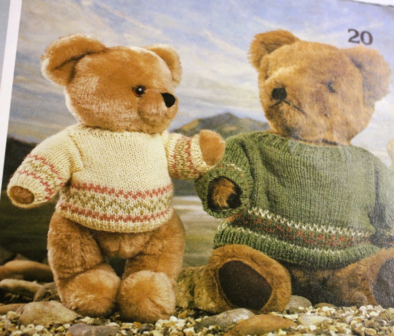Knitting Patterns 'bears & Belles' 11" Dolls 9 1/2" - 16" Baby Dolls 14 ...