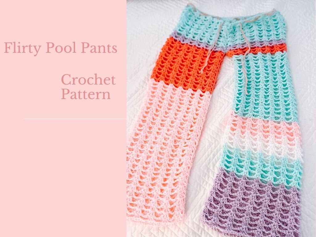 Best Seller Crochet Pants PDF Pattern Women's Crochet - Etsy