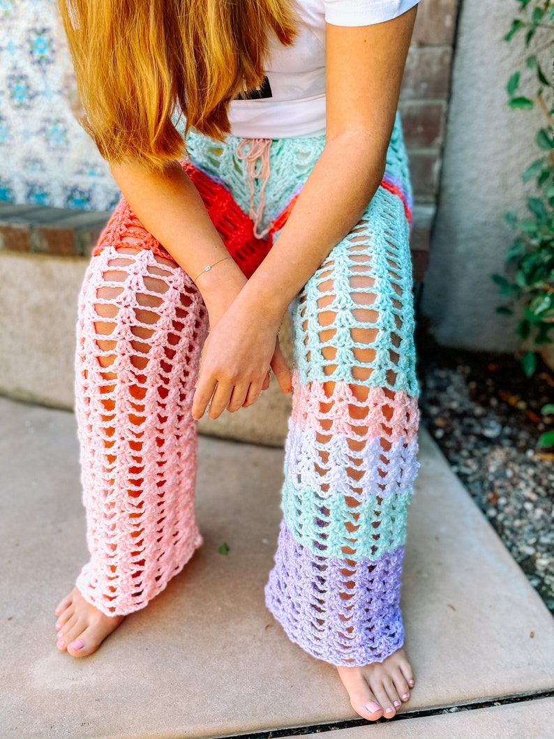 Crochet Pants PDF Pattern, Crochet Pattern, Women's Crochet Patterns ...