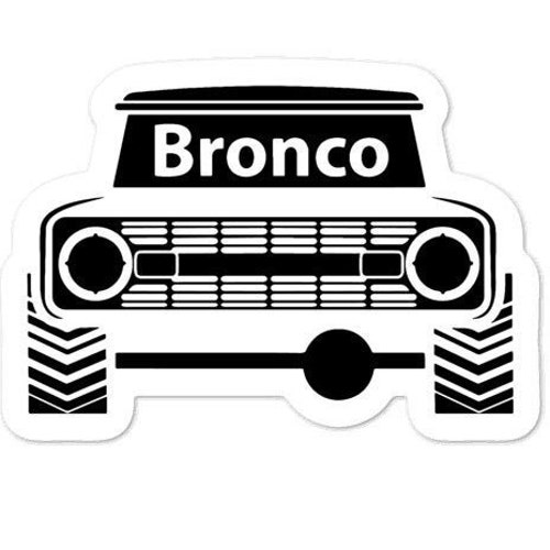 Ford Bronco Explore More Bubble-free Stickers | Etsy