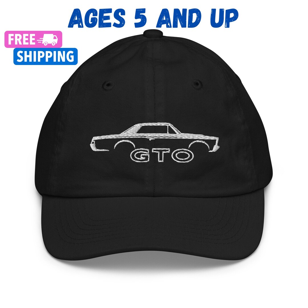 1964-67 Pontiac GTO Youth Baseball Cap, Kids GTO Hat, Gift for Son ...