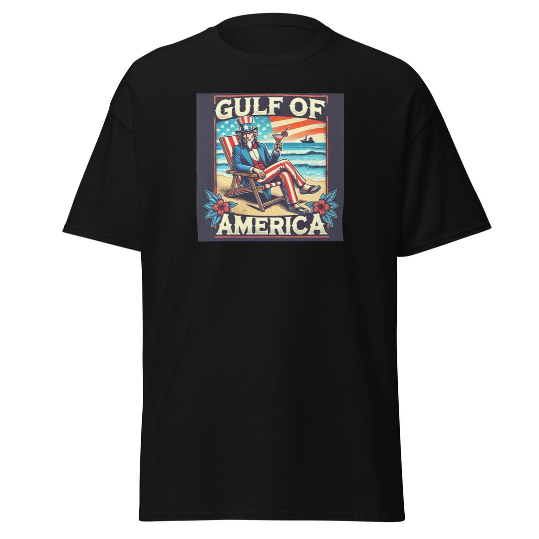 Gulf of America Uncle Sam Custom Tee, Maga Shirt, America Shirt, Gulf ...
