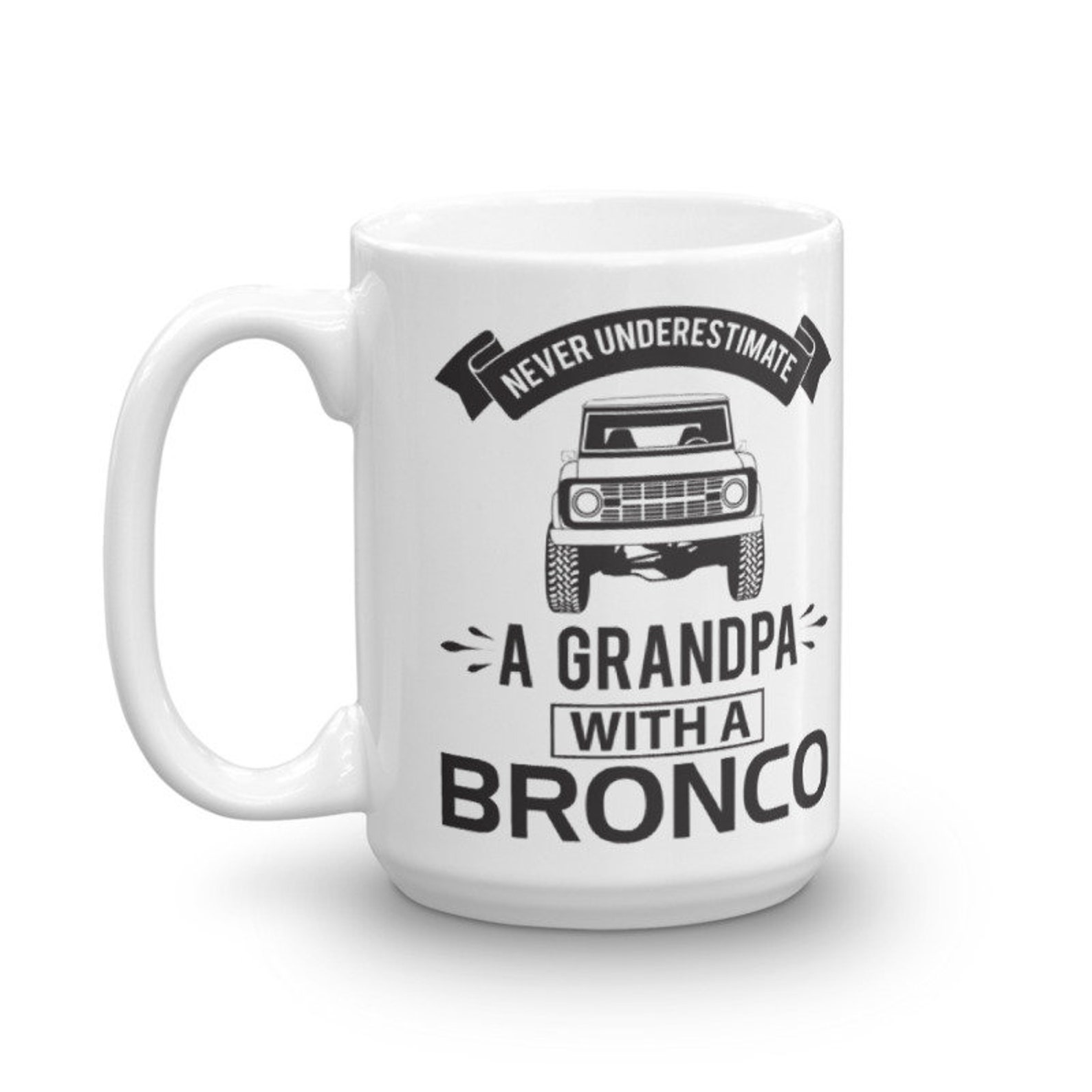 Ford Bronco Grandpa Mug, Car Lover Gift - Etsy
