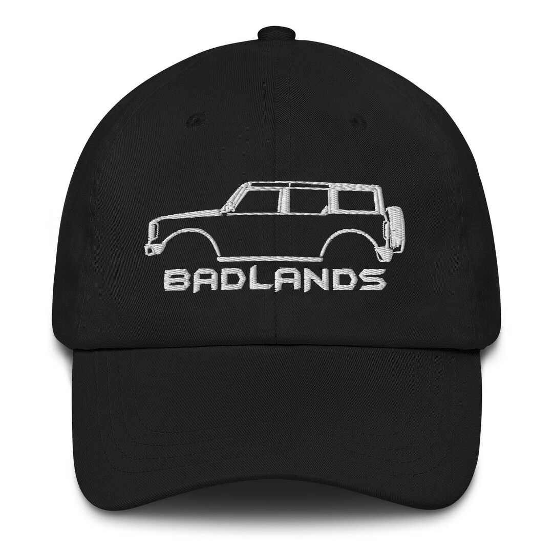 2021-23 Ford Bronco Truck Badlands Custom Embroidered Dad Hat, Bronco ...