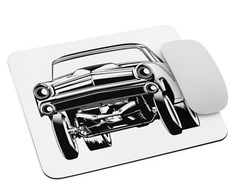 Hot Rod Mouse Pad - Etsy