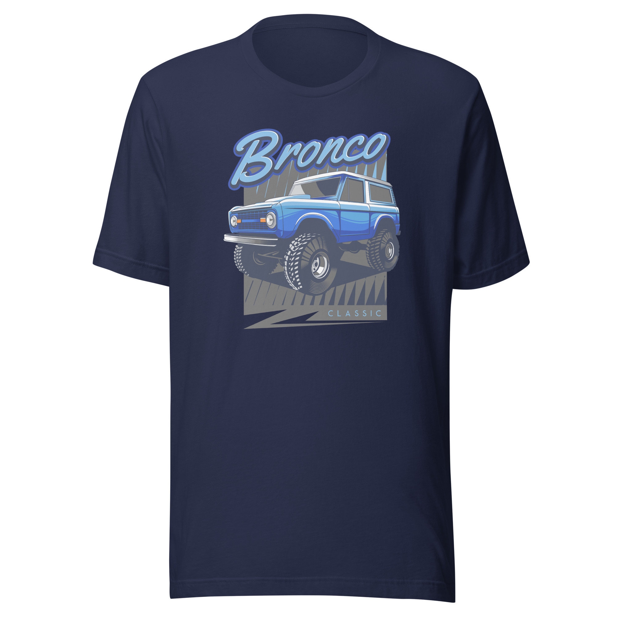 Classic Ford Bronco Truck Bella & Canvas Unisex T-shirt Ford - Etsy