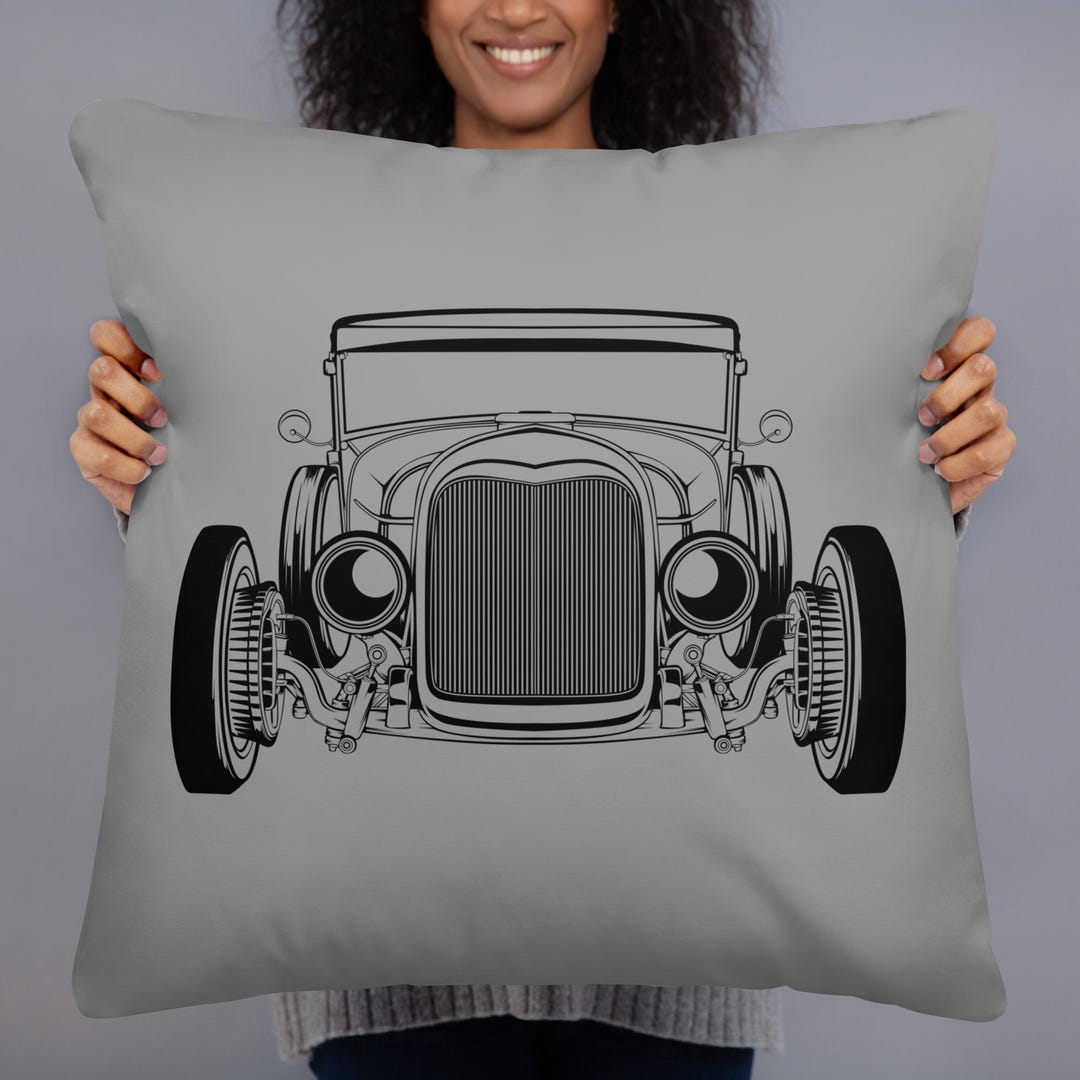 1928 Ford Hot Rod Custom Pillow, Hot Rod Decor, Gift for Dad, Gift for ...