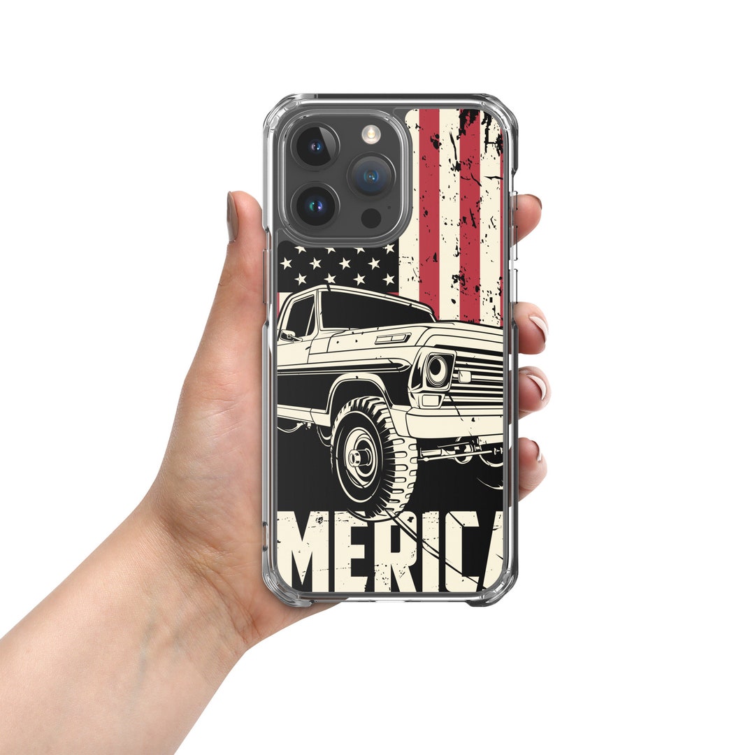 1968 Ford F250 4X4 Lifted Truck Custom Clear Case for Iphone®, Gift for ...