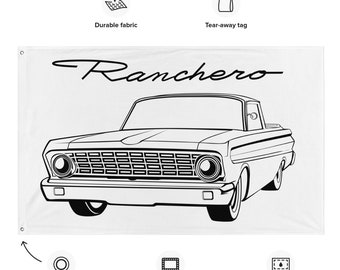 Ford Ranchero Art - Etsy