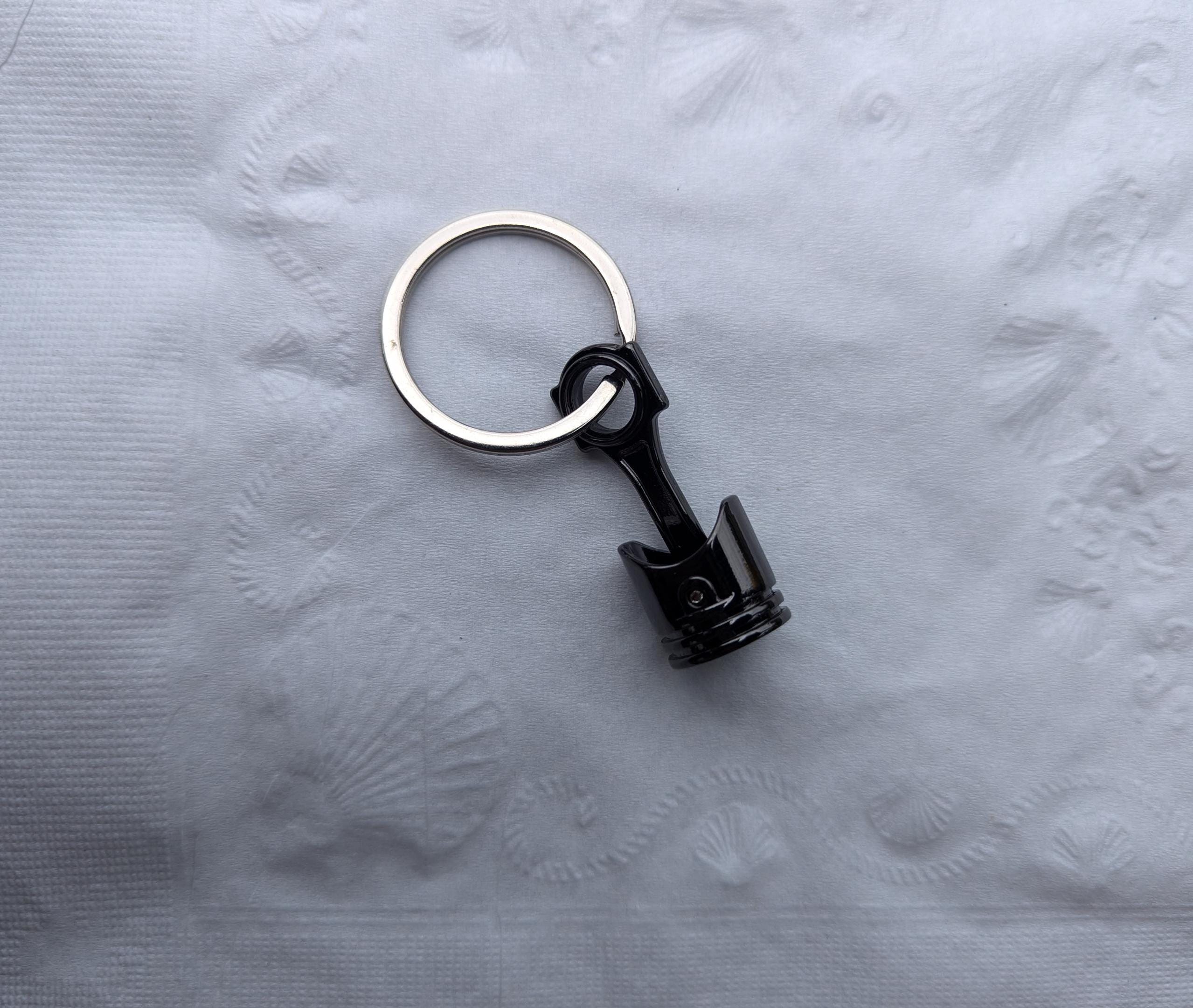 Engine Piston Keychain Accessories, Piston Man Key Chain, Gift for Dad ...