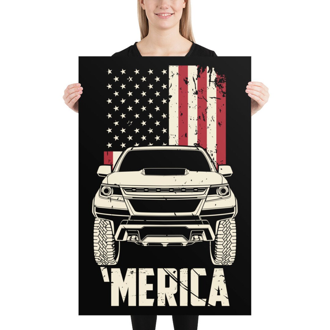 Chevrolet Colorado ZR2 - Colorado Pickup Truck Poster, Gift for Husband ...