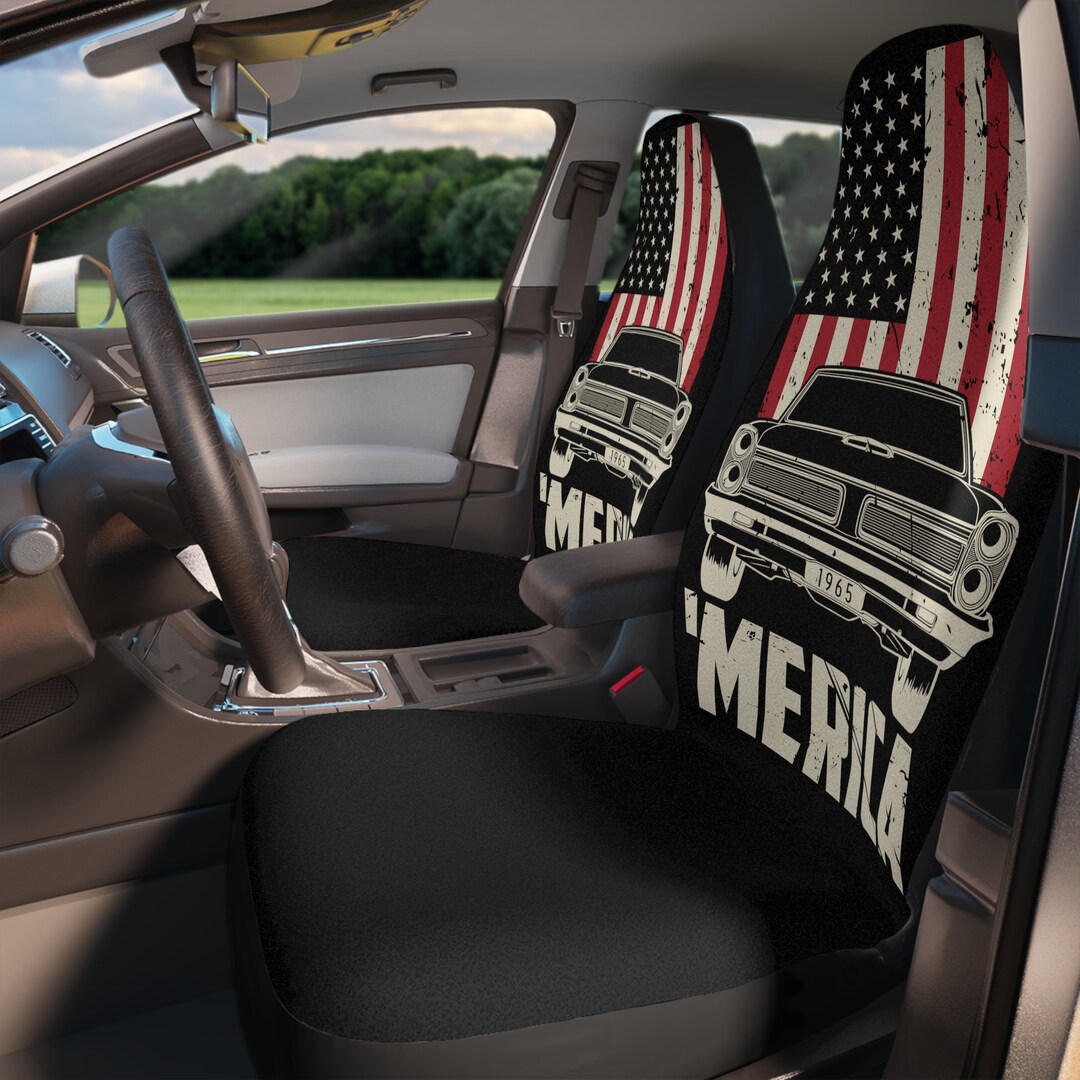 1965 Pontiac GTO Car Seat Covers, GTO Gift, Custom Car Seat Covers ...