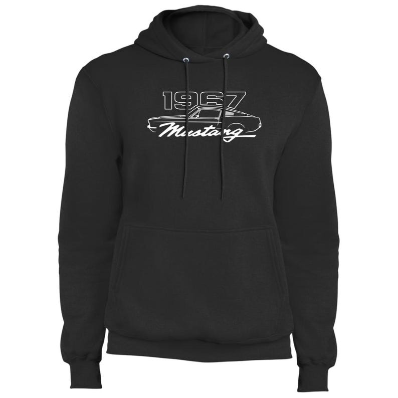 Vintage 1967 Ford Mustang Premium Hoodie – Muscle Car Sweatshirt, Gift ...