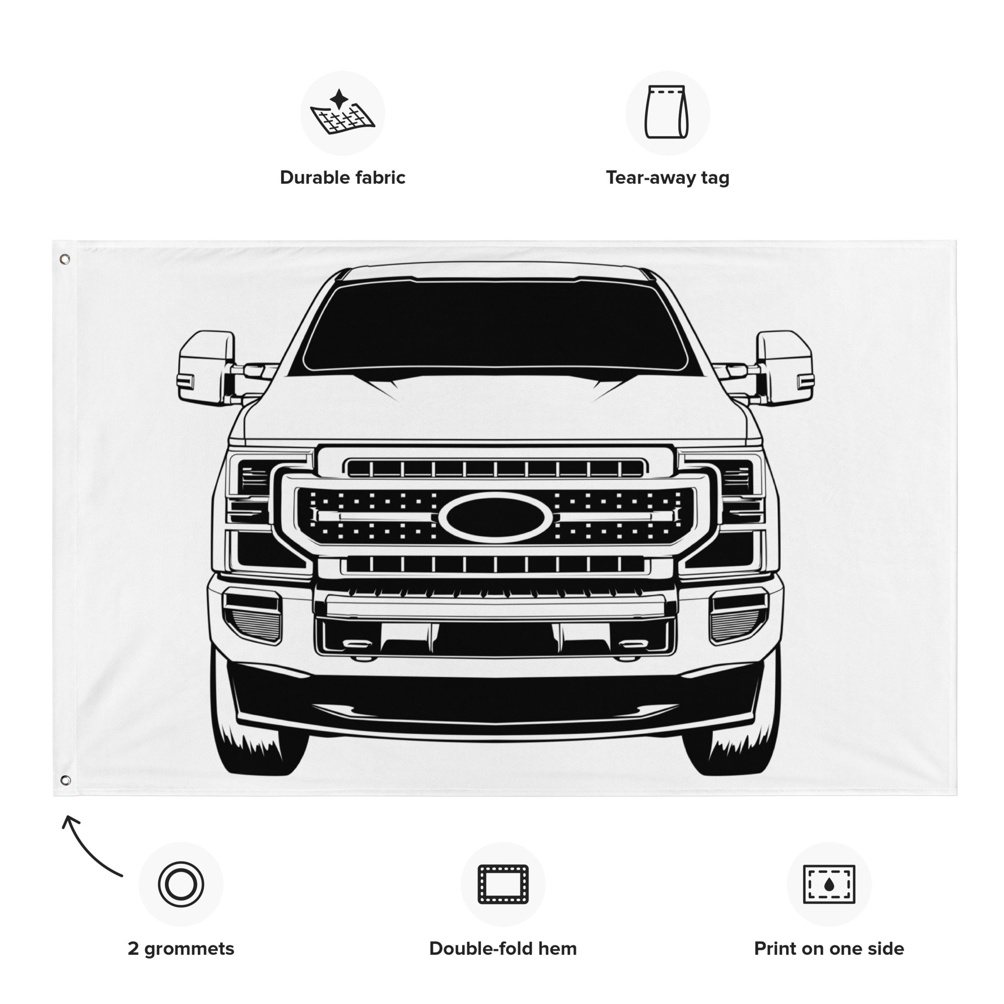 Ford F250 Drawing