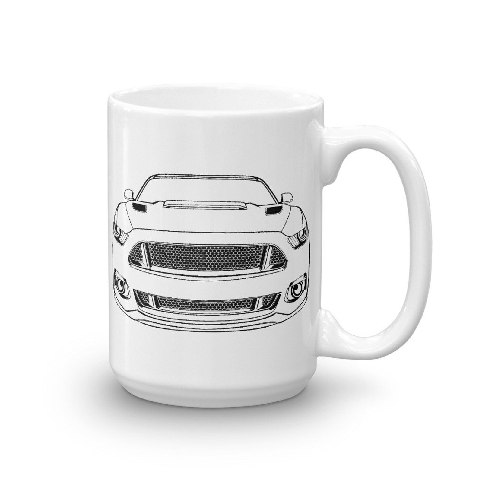 2015 Ford Mustang Coyote 5.0 Car Ceramic Coffee Mug 5.0 | Etsy
