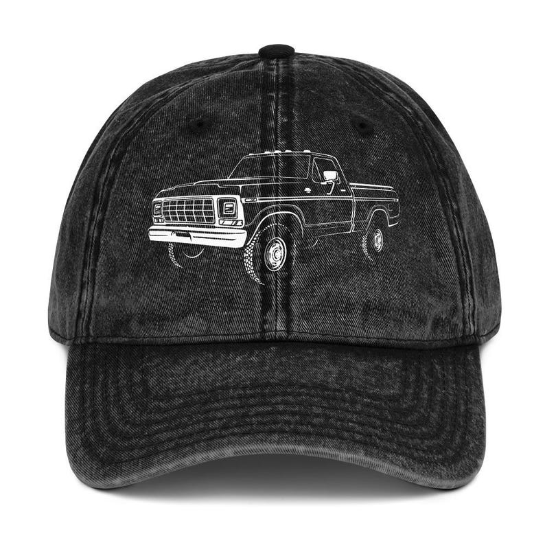 Vintage 1979 Ford F150 Pickup Truck Cap, Embroidered Cotton Twill - Etsy